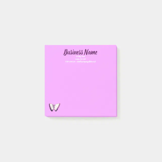 Business Marketing items personalized Post-it Notes | Zazzle