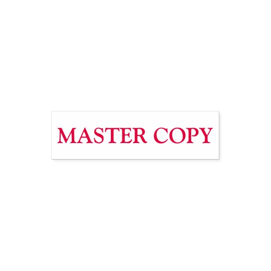 Business master copy original document pocket stamp | Zazzle.com