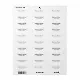 Business Name Phone Number Product Label Template | Zazzle