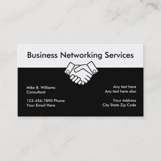 Business Networking Business Cards | Zazzle.com