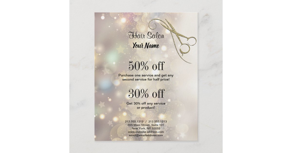 Business personalized flyer | Zazzle