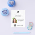 Business photo qr code beauty spa makup hair flyer | Zazzle
