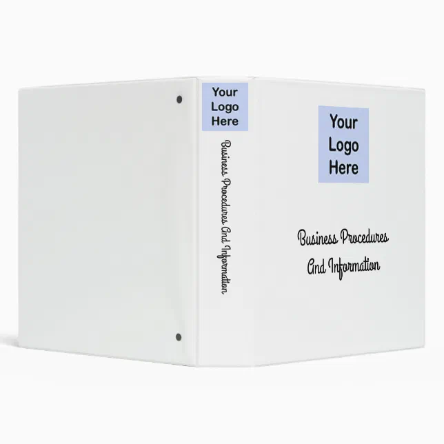 Business Procedures Binder Employee Handbook | Zazzle