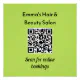 Business QR Code Promotional Custom Beauty Salon Poster | Zazzle