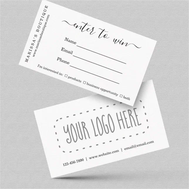 Business Raffle Ticket | Zazzle