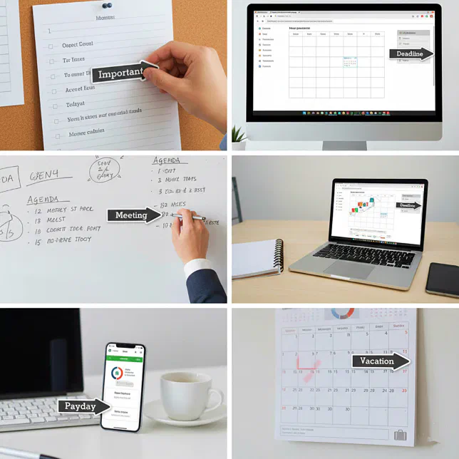 Business reminders sticker | Zazzle