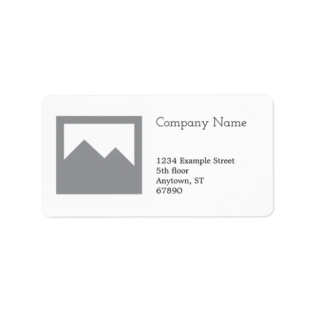 Business Return Address Label Sheet | Zazzle