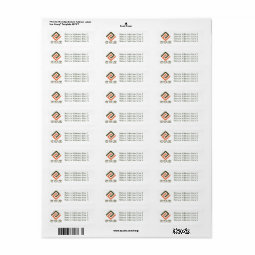Business Return Address Labels with Company Logo | Zazzle