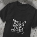 Business Scan Me Generate QR Code Website Modern T-Shirt | Zazzle