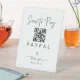 Business Scan QR Code Sign Wedding Bar Valet | Zazzle