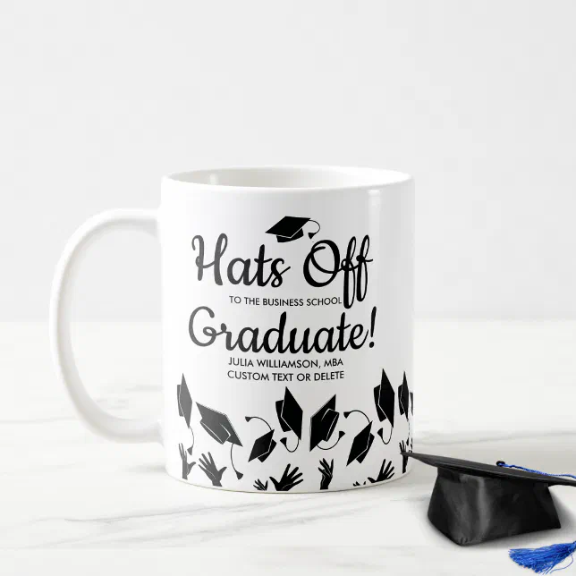 Business School MBA, BA, Congrats Graduation Gift Coffee Mug | Zazzle