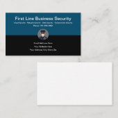 Business Security Services Modern Design Business Card | Zazzle