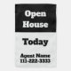 Business Template Real Estate Open House Garden Flag | Zazzle