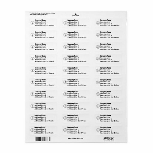 Business Template Your Logo Here Label | Zazzle