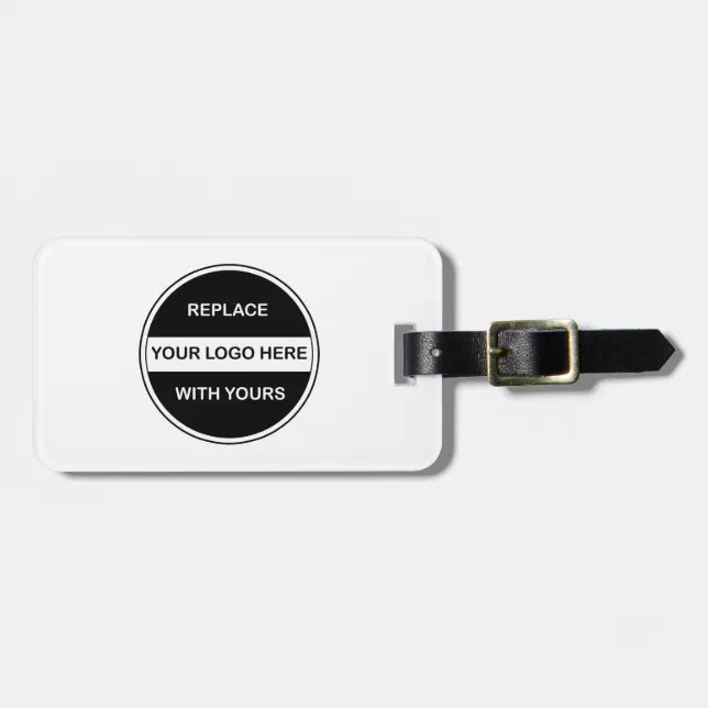 Business Travel Logo Luggage Tags | Zazzle