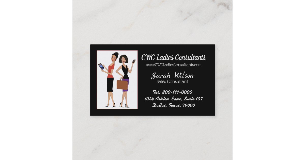 "Business Women" Business Card | Zazzle