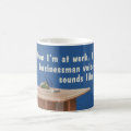businessman voice coffee mug | Zazzle