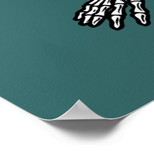 Busker Bones Poster | Zazzle