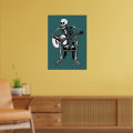 Busker Bones Poster | Zazzle