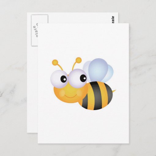 Busy Bee Postcard | Zazzle