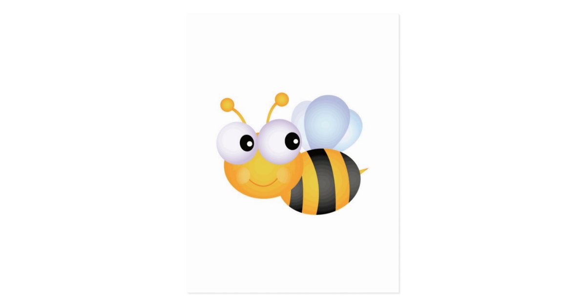 Busy Bee Postcard | Zazzle.com