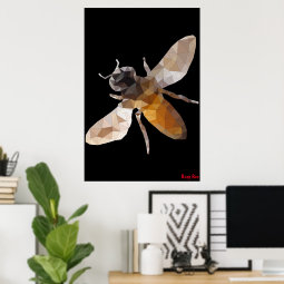 Busy Bee Poster | Zazzle