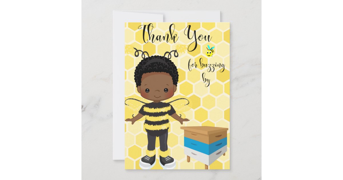 Busy Bee Thank You Card | Zazzle