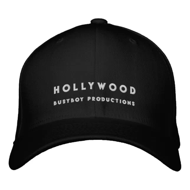 BusyBoy Crew HOLLYWOOD Flex Hat - BB STAR GEAR | Zazzle