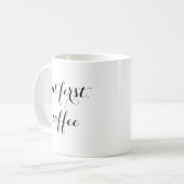 But First Coffee Cute Typography Coffee Mug | Zazzle