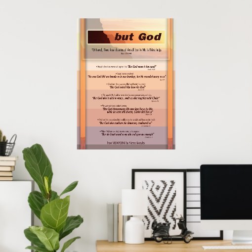 but God Poster | Zazzle
