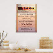 but God Poster | Zazzle