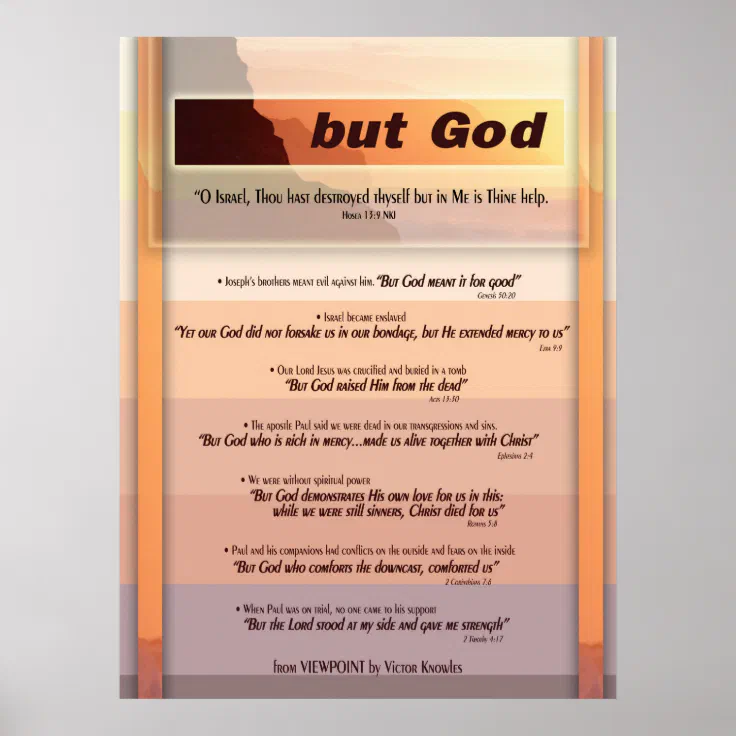 but God Poster | Zazzle