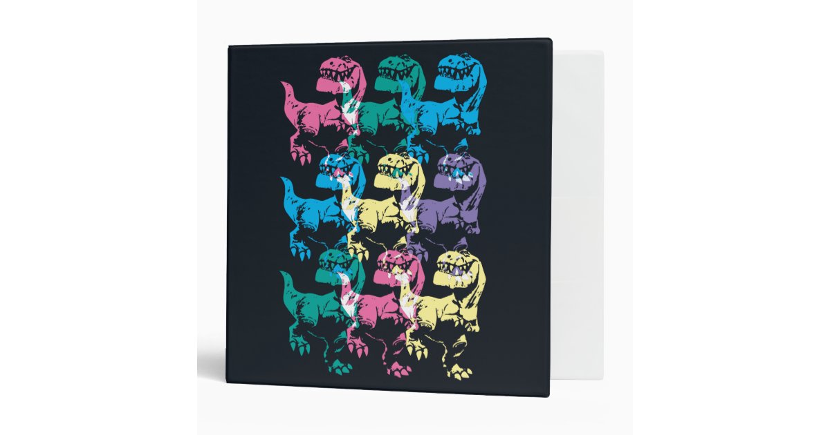 Butch Color Stamp 3 Ring Binder | Zazzle