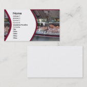Butcher Business card | Zazzle