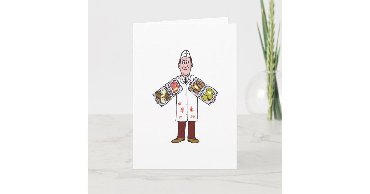 butcher card | Zazzle