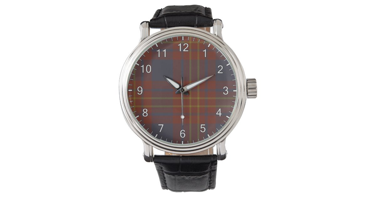 Butler Clan Tartan Watch | Zazzle
