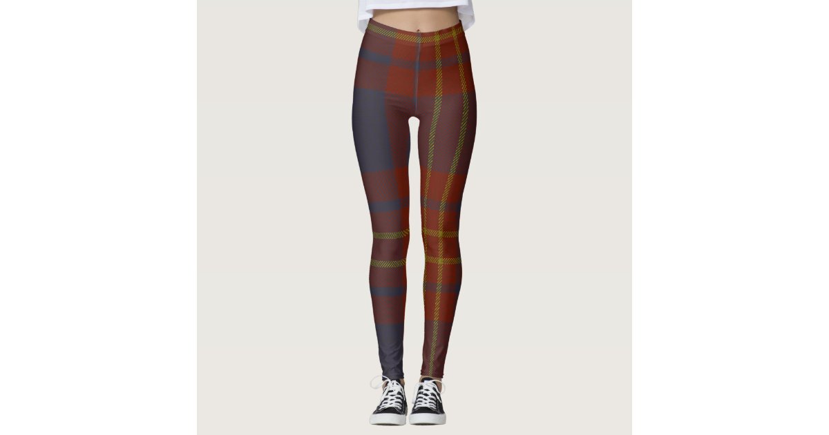 Butler Tartan Clan Plaid Leggings | Zazzle
