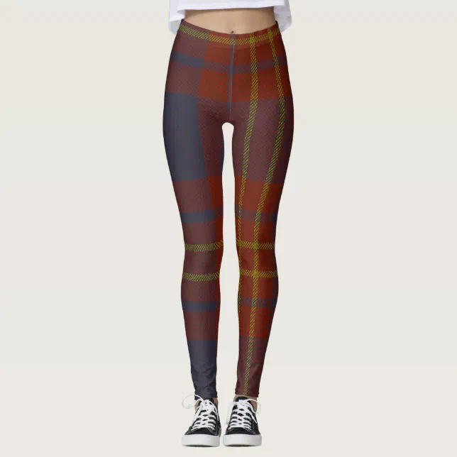 Butler Tartan Clan Plaid Leggings | Zazzle