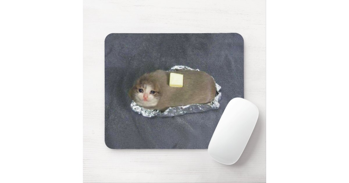 Butta Cat Mouse Pad | Zazzle