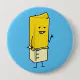 Buttered Buttery Stick of Butter Happy Thumbs Up Button | Zazzle