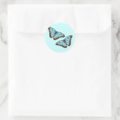 Butterflies Classic Round Sticker | Zazzle