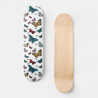 Butterflies Skateboard | Zazzle