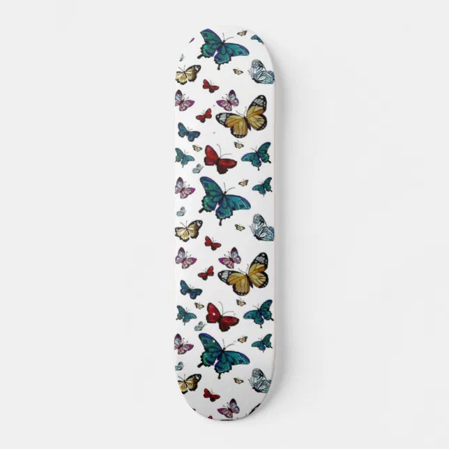 Butterflies Skateboard | Zazzle