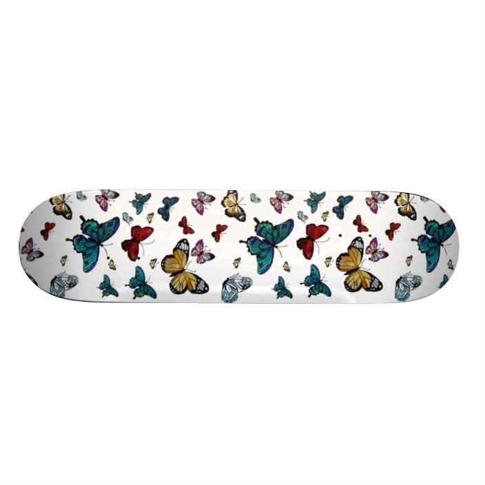 Butterflies Skateboard | Zazzle.com