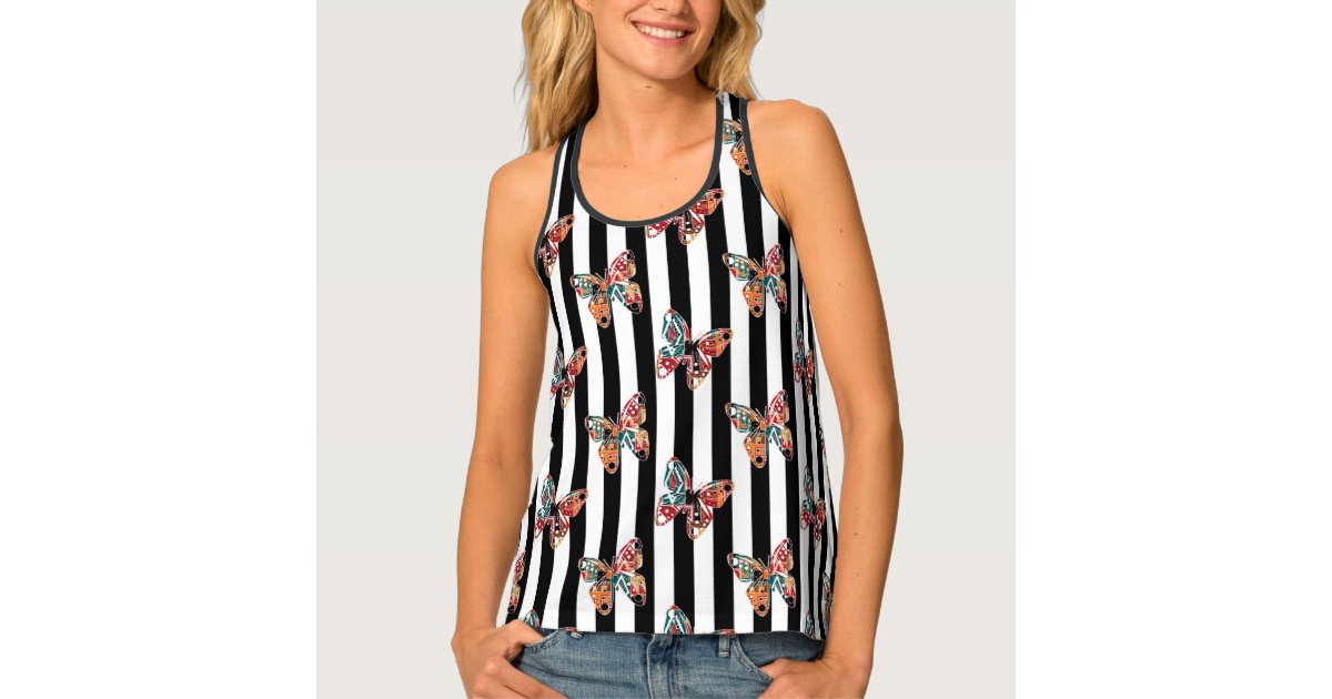Butterflies Tank Top | Zazzle