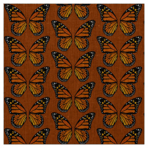 Monarch Butterfly Fabric | Zazzle