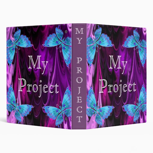 Butterfly Binder | Zazzle