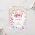Butterfly Birthday Invitation | Zazzle