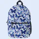 Butterfly Blue Watercolor Printed Backpack | Zazzle