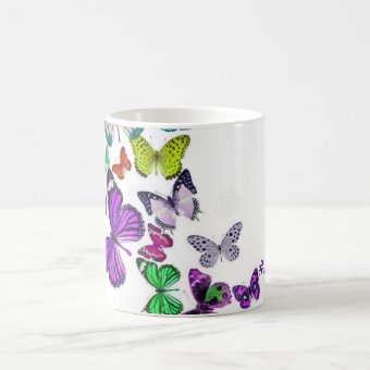 Butterfly coffee mug | Zazzle